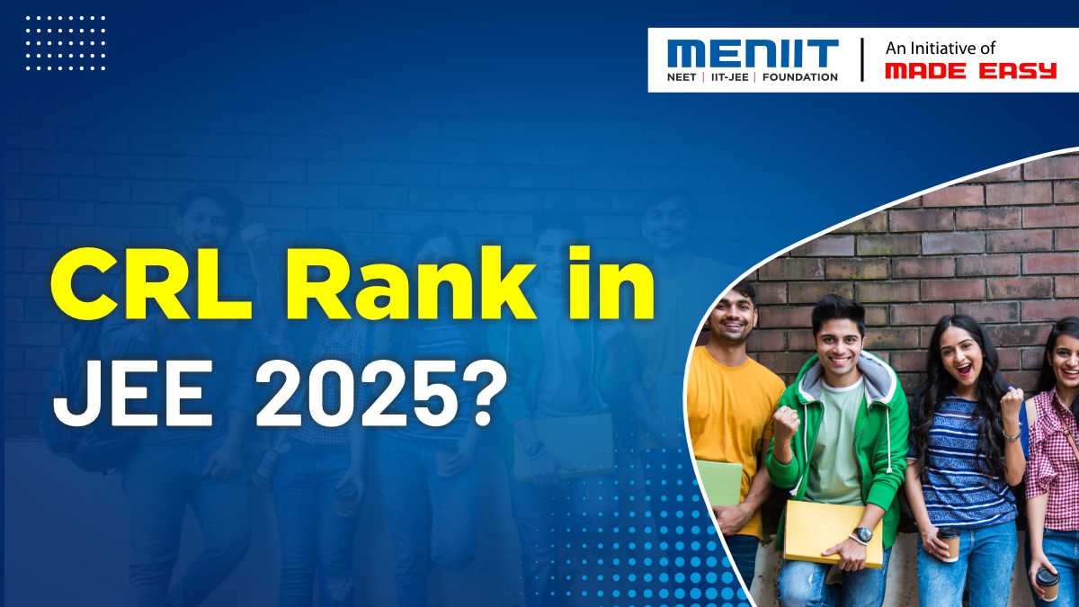 What is CRL rank in JEE 2025?